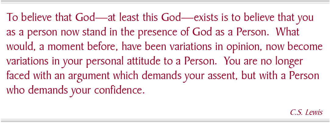 God's Character and Personality - C.S. Lewis Institute